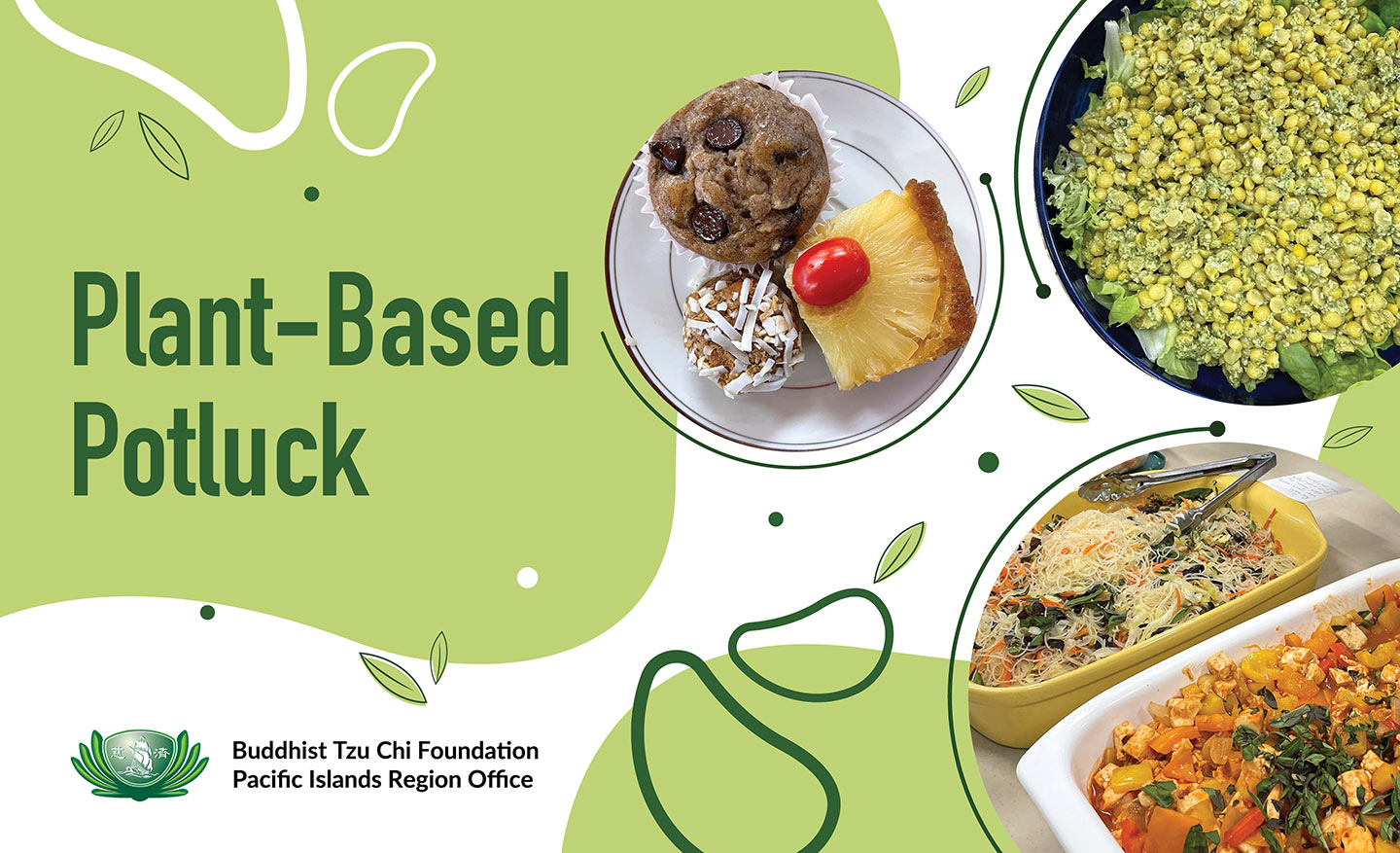 Plant-Based Potluck - Hawaii - Tzu Chi USA