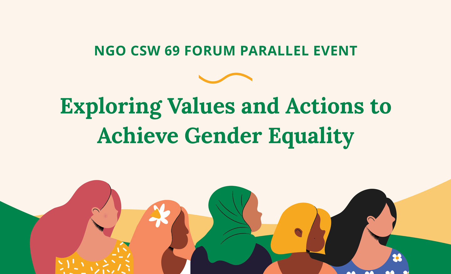 Exploring Values and Actions to Achieve Gender Equality - Tzu Chi Center